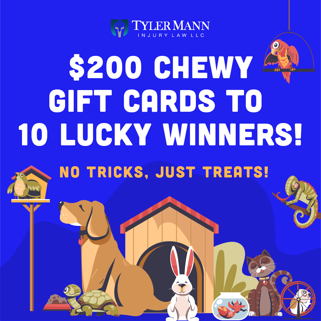 Tyler Mann Injury Law Launches Pets Gift Card Giveaway